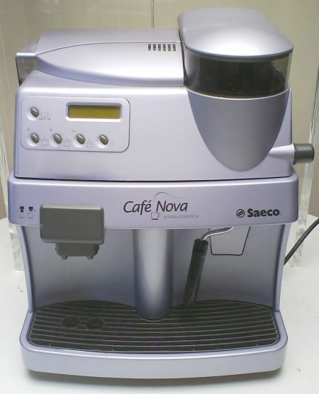 Saeco Cafe Nova superautomatica – KaffeeWiki - die Wissensdatenbank ...